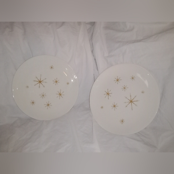 Star Glow | Dining | Mid Century Modern Mcm Star Glow Dinner Plates ...